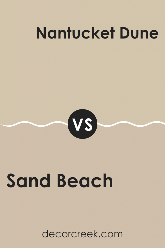 Sand Beach SW 7529 Paint Color by Sherwin Williams - DecorCreek