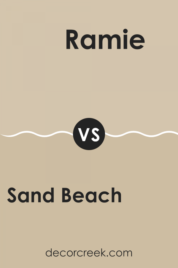 Sand Beach SW 7529 Paint Color by Sherwin Williams - DecorCreek