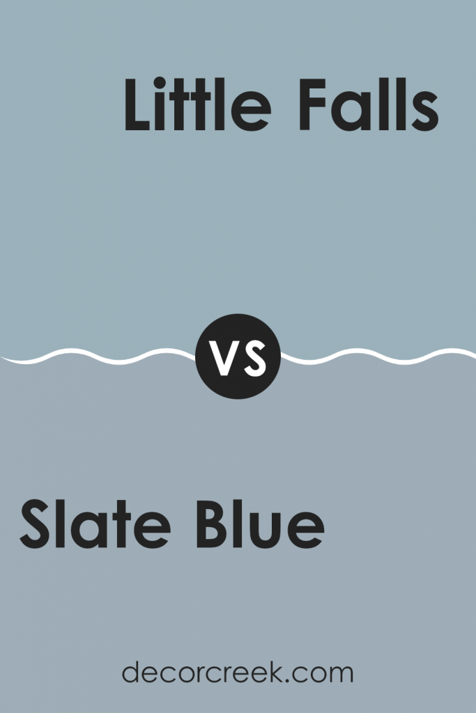 Slate Blue 1648 Paint Color by Benjamin Moore - DecorCreek