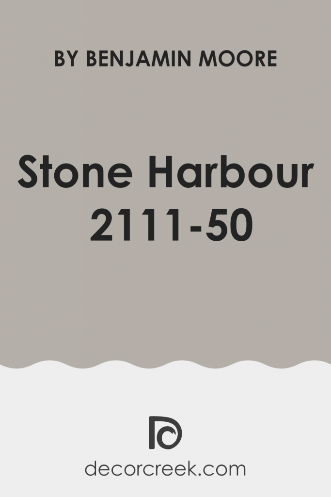 Stone Harbour 2111-50 Paint Color by Benjamin Moore - DecorCreek