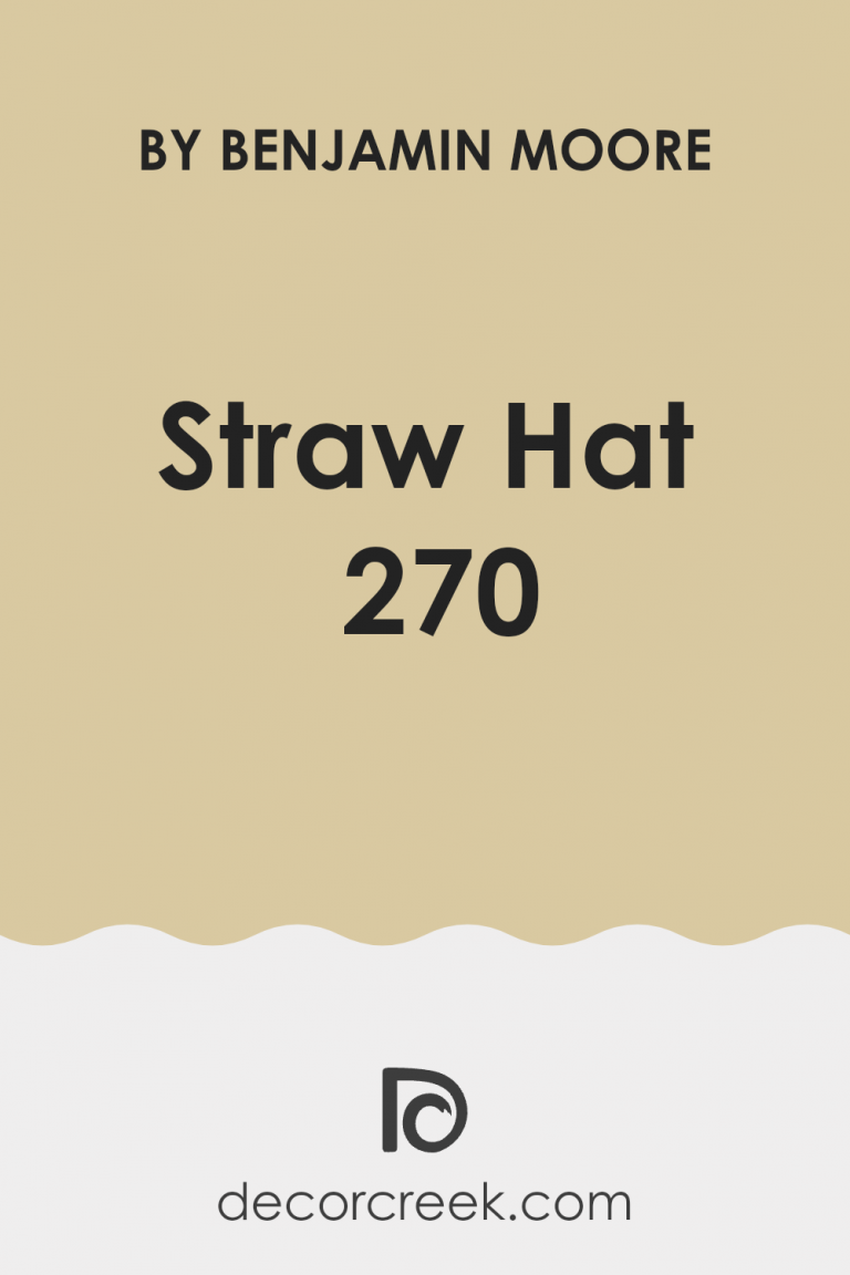 Straw Hat 270 Paint Color by Benjamin Moore - DecorCreek