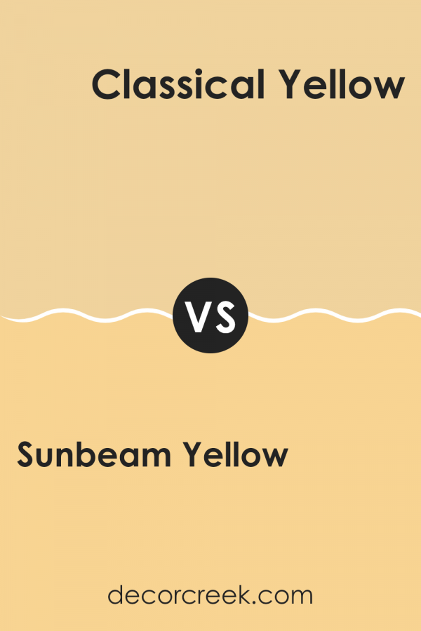 Sunbeam Yellow SW 0078 Paint Color by Sherwin Williams - DecorCreek