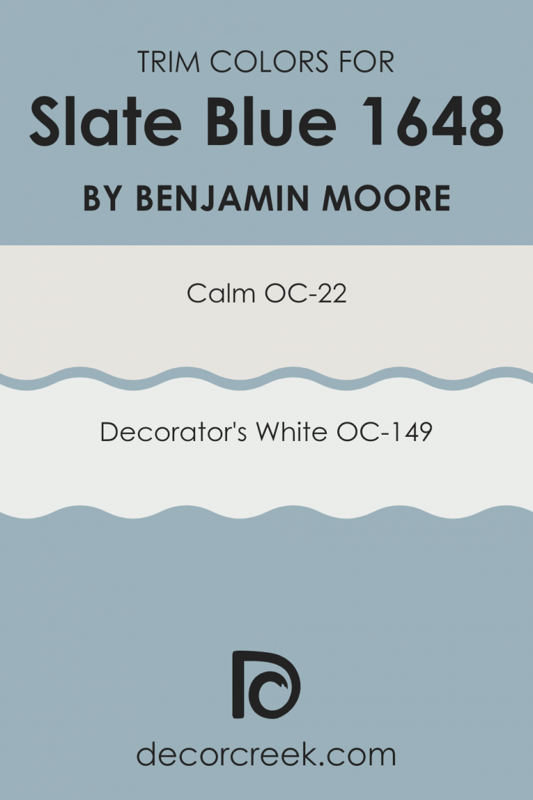 Slate Blue 1648 Paint Color by Benjamin Moore - DecorCreek