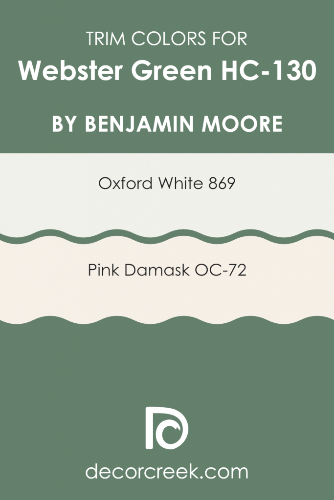 Webster Green HC-130 Paint Color by Benjamin Moore - DecorCreek