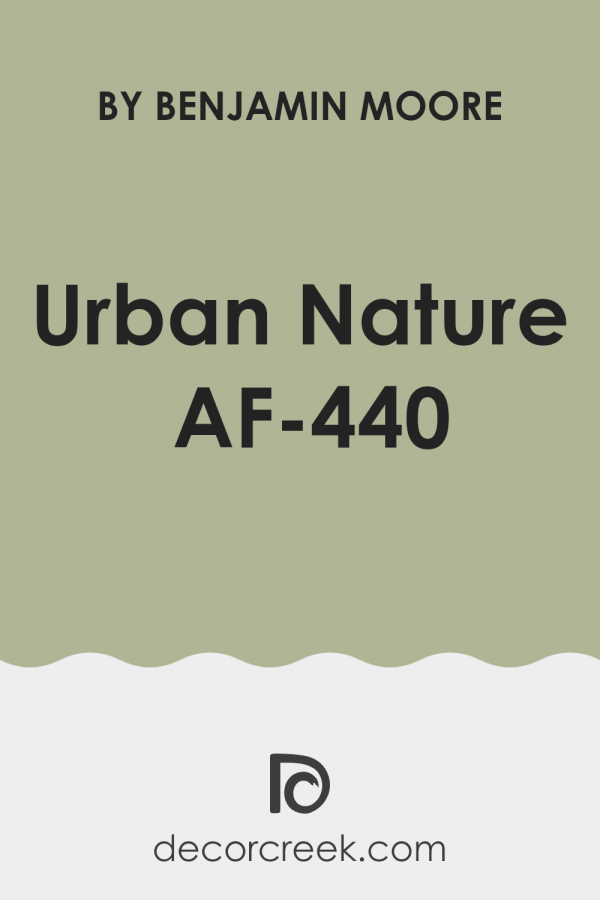 Urban Nature AF-440 Paint Color by Benjamin Moore - DecorCreek