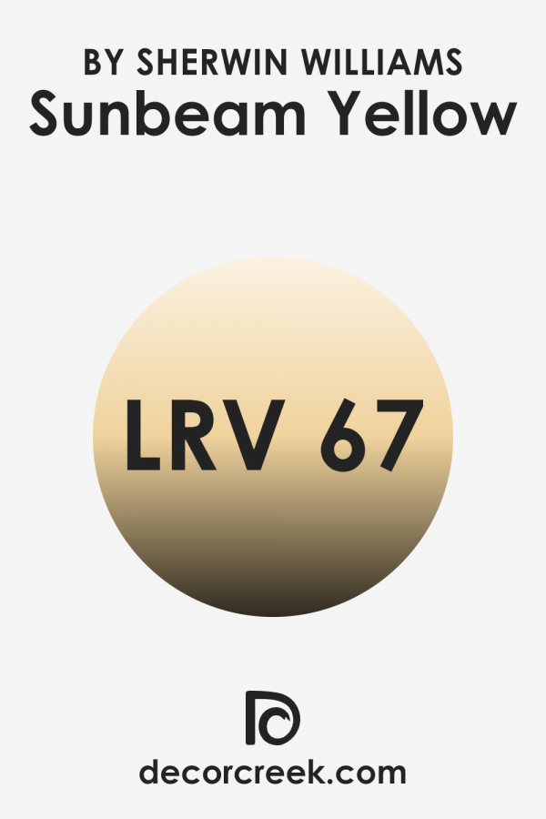 Sunbeam Yellow SW 0078 Paint Color by Sherwin Williams - DecorCreek