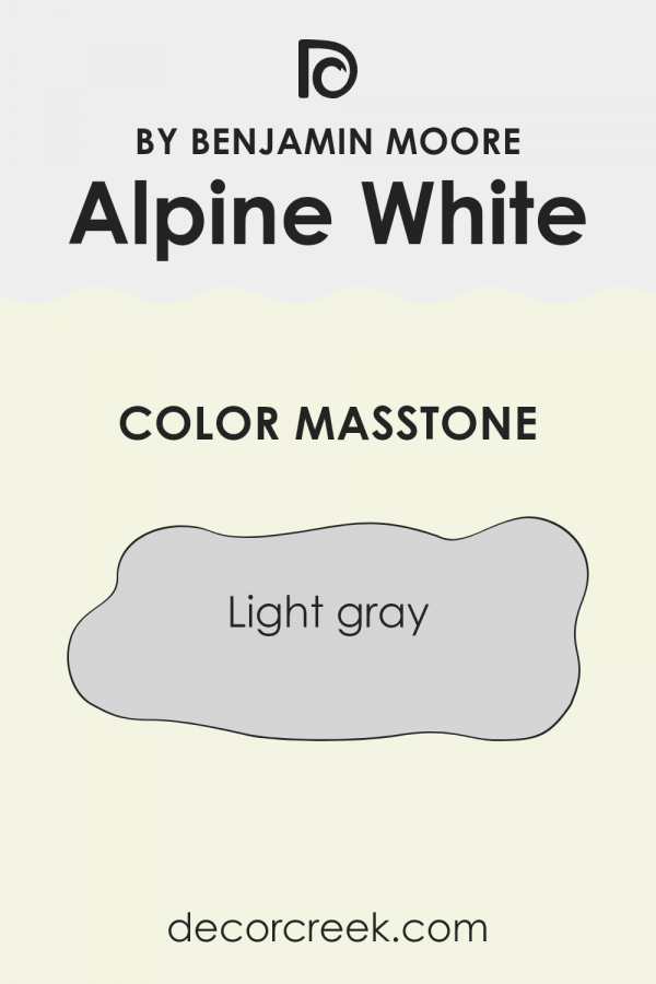 Alpine White OC-124 Paint Color by Benjamin Moore - DecorCreek