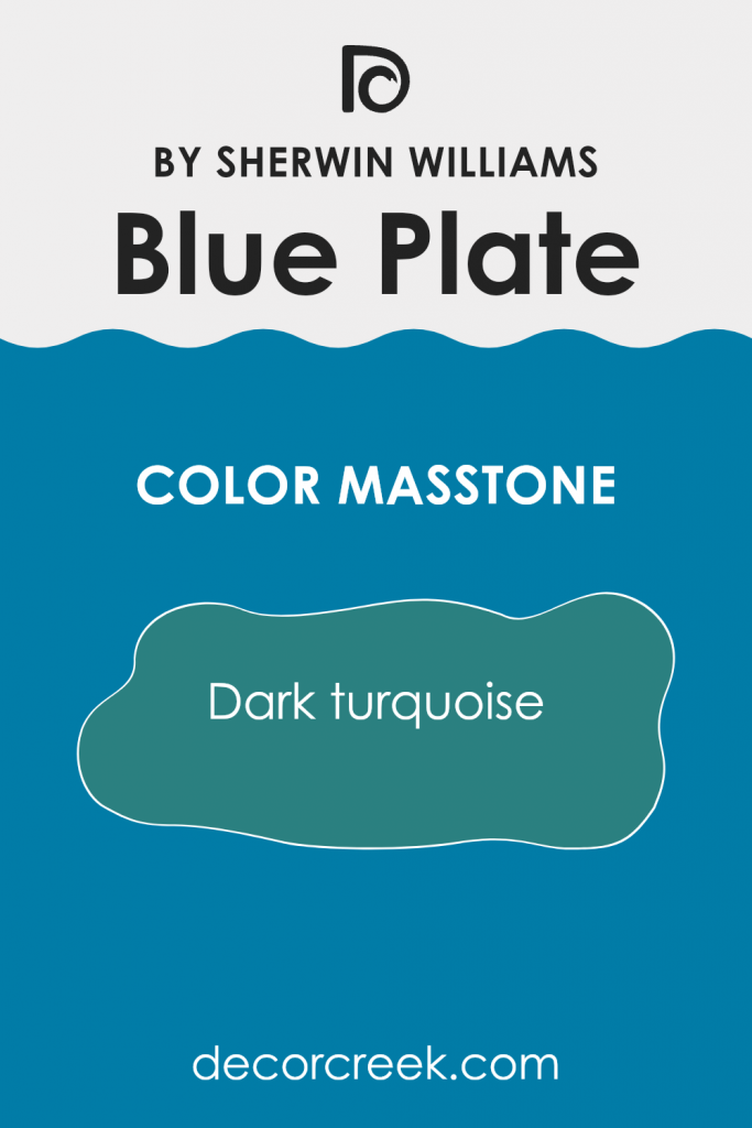 Blue Plate SW 6796 Paint Color by Sherwin Williams - DecorCreek