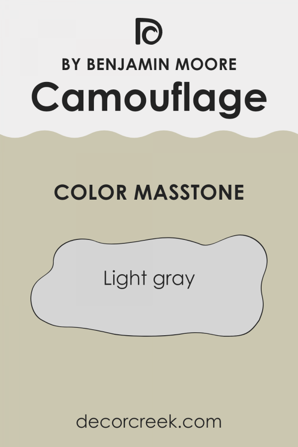 Camouflage 2143-40 Paint Color by Benjamin Moore - DecorCreek