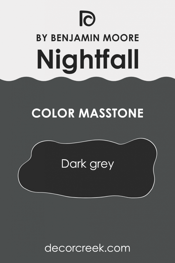 Nightfall 1596 Paint Color by Benjamin Moore - DecorCreek