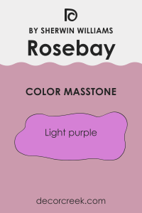 Rosebay SW 6563 Paint Color by Sherwin Williams - DecorCreek
