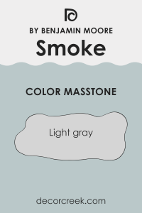 Smoke 2122-40 Paint Color by Benjamin Moore - DecorCreek