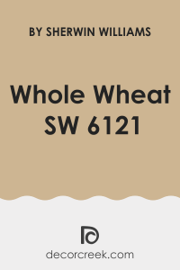 Whole Wheat SW 6121 Paint Color by Sherwin Williams - DecorCreek