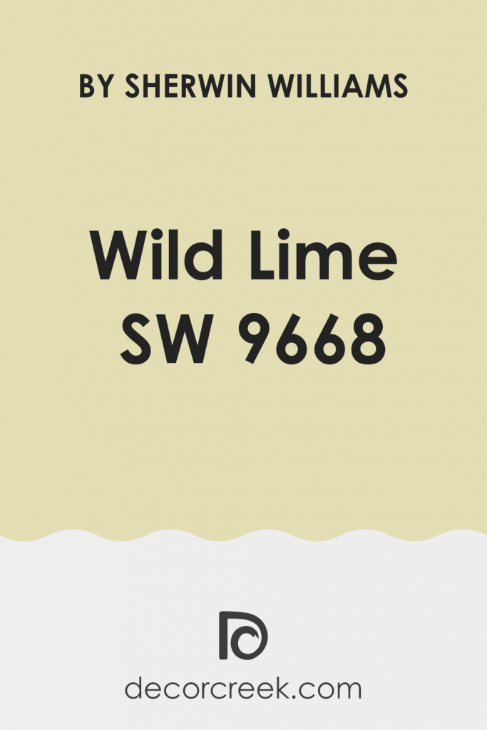 Wild Lime SW 9668 Paint Color by Sherwin Williams - DecorCreek