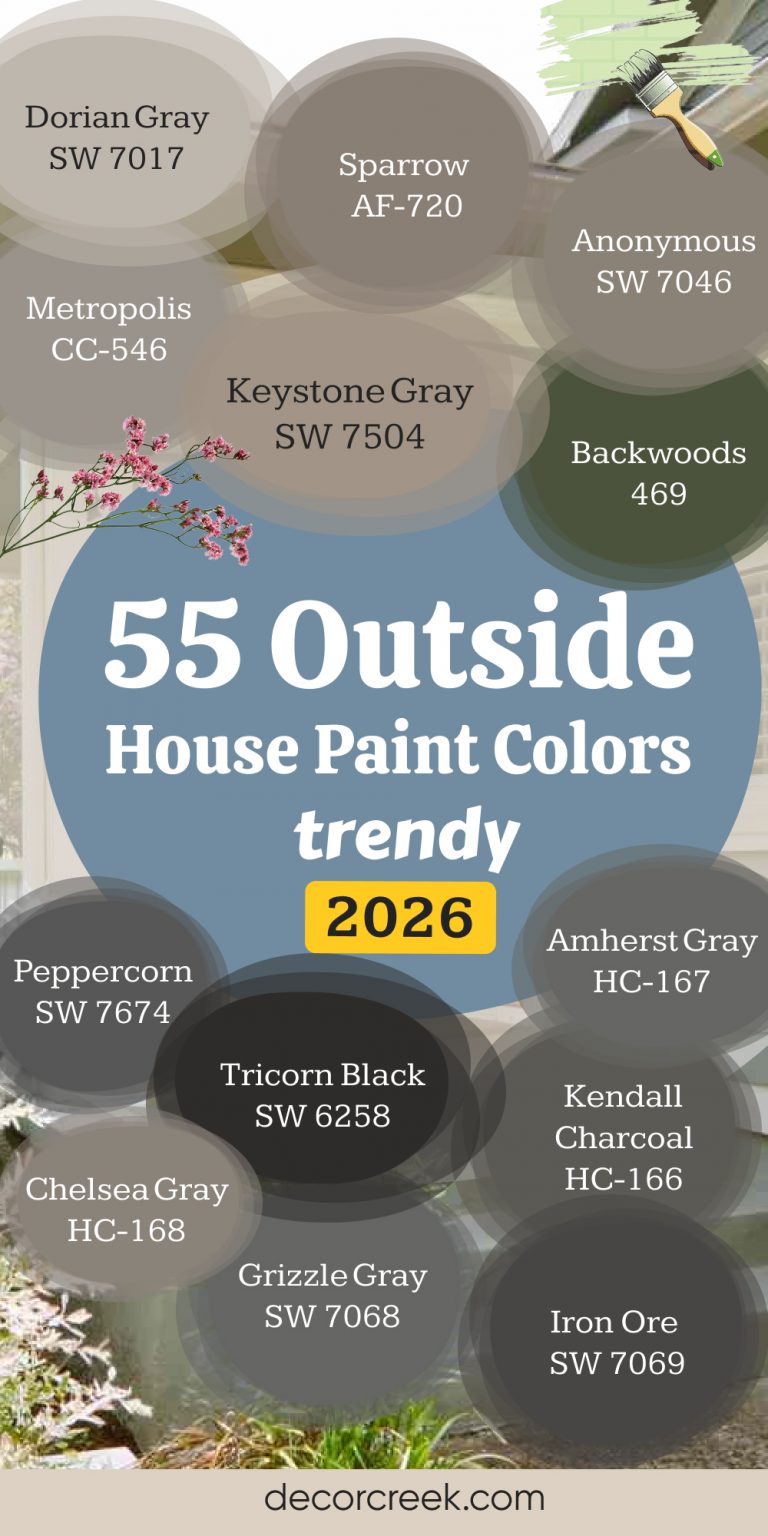 55 Outside House Paint Colors by Sherwin-Williams and Benjamin Moore ...
