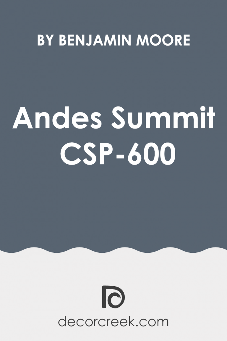 Andes Summit CSP-600 Paint Color by Benjamin Moore - DecorCreek