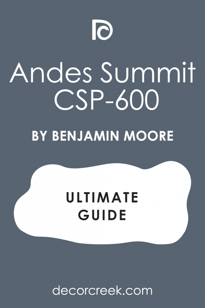 Andes Summit CSP-600 Paint Color by Benjamin Moore - DecorCreek