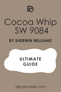 Cocoa Whip SW 9084 Paint Color by Sherwin Williams - DecorCreek