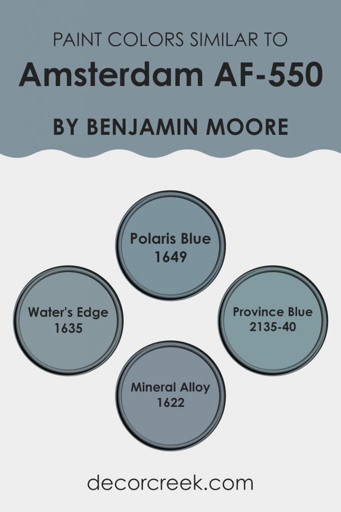 Amsterdam AF-550 Paint Color by Benjamin Moore - DecorCreek