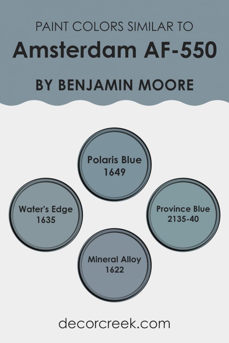 Amsterdam AF-550 Paint Color by Benjamin Moore - DecorCreek