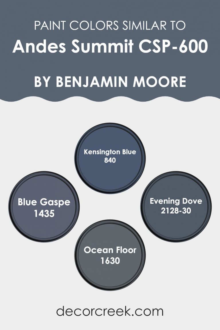 Andes Summit CSP-600 Paint Color by Benjamin Moore - DecorCreek