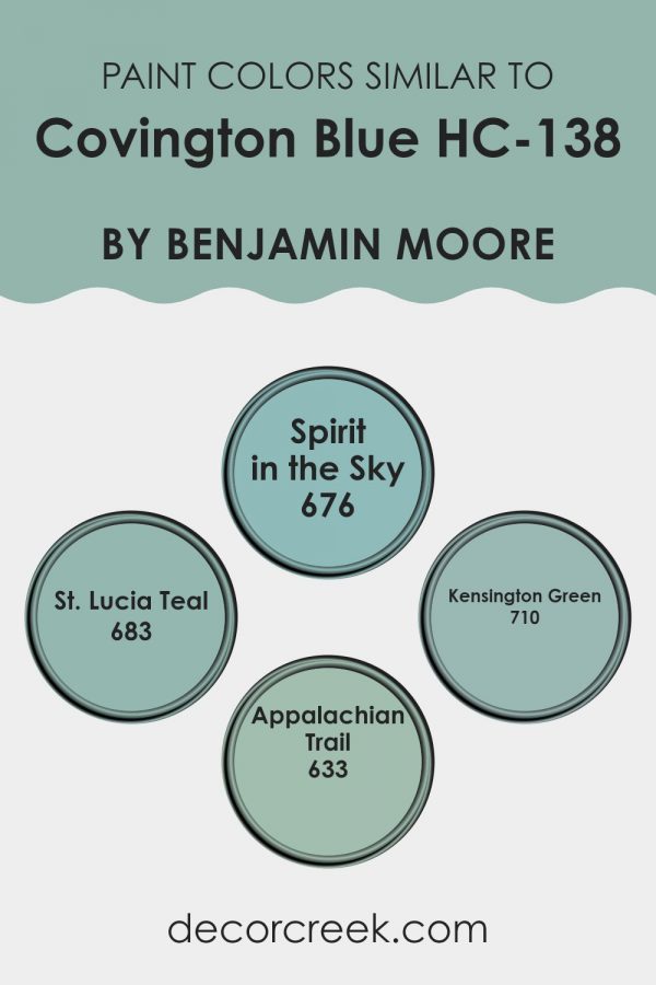 Covington Blue HC-138 Paint Color by Benjamin Moore - DecorCreek