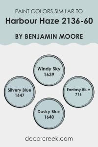 Harbour Haze 2136-60 Paint Color by Benjamin Moore - DecorCreek