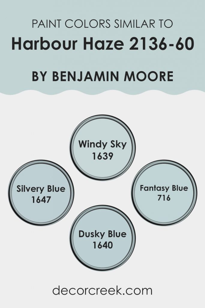 Harbour Haze 2136-60 Paint Color by Benjamin Moore - DecorCreek