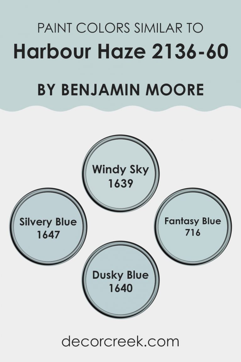 Harbour Haze 2136-60 Paint Color by Benjamin Moore - DecorCreek