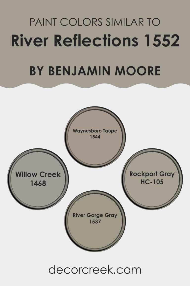 River Reflections 1552 Paint Color by Benjamin Moore - DecorCreek