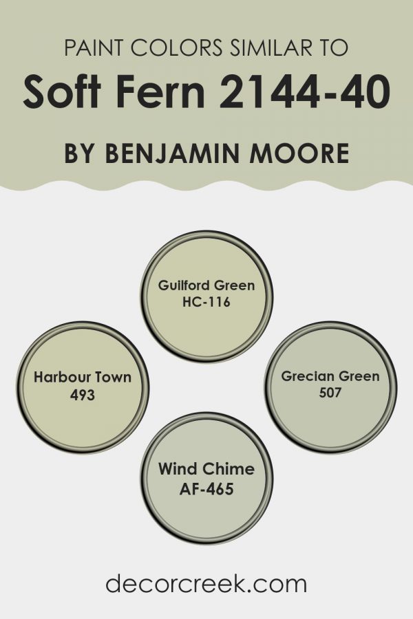 Soft Fern 2144-40 Paint Color by Benjamin Moore - DecorCreek