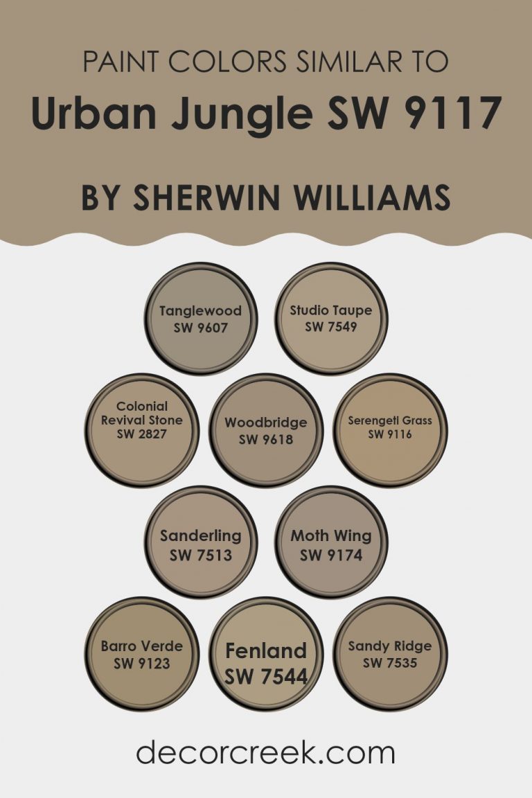 Urban Jungle SW 9117 Paint Color by Sherwin Williams - DecorCreek