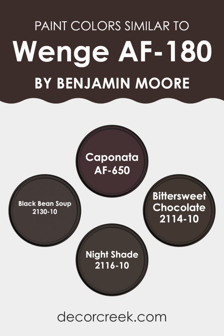 Wenge AF-180 Paint Color by Benjamin Moore - DecorCreek