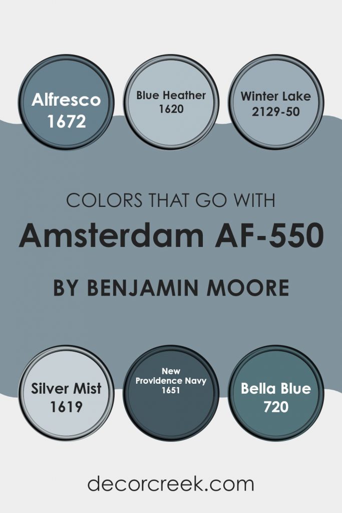 Amsterdam AF-550 Paint Color by Benjamin Moore - DecorCreek