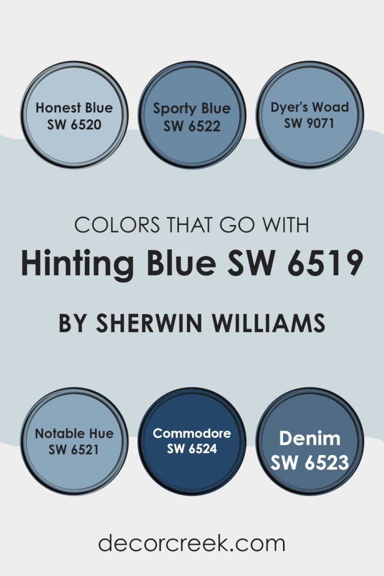 Hinting Blue SW 6519 Paint Color by Sherwin Williams - DecorCreek