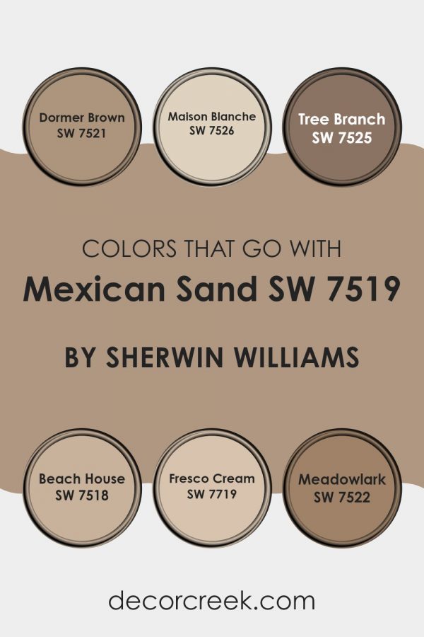 Mexican Sand SW 7519 Paint Color by Sherwin Williams - DecorCreek