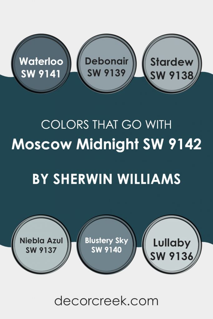 Moscow Midnight SW 9142 Paint Color by Sherwin Williams - DecorCreek