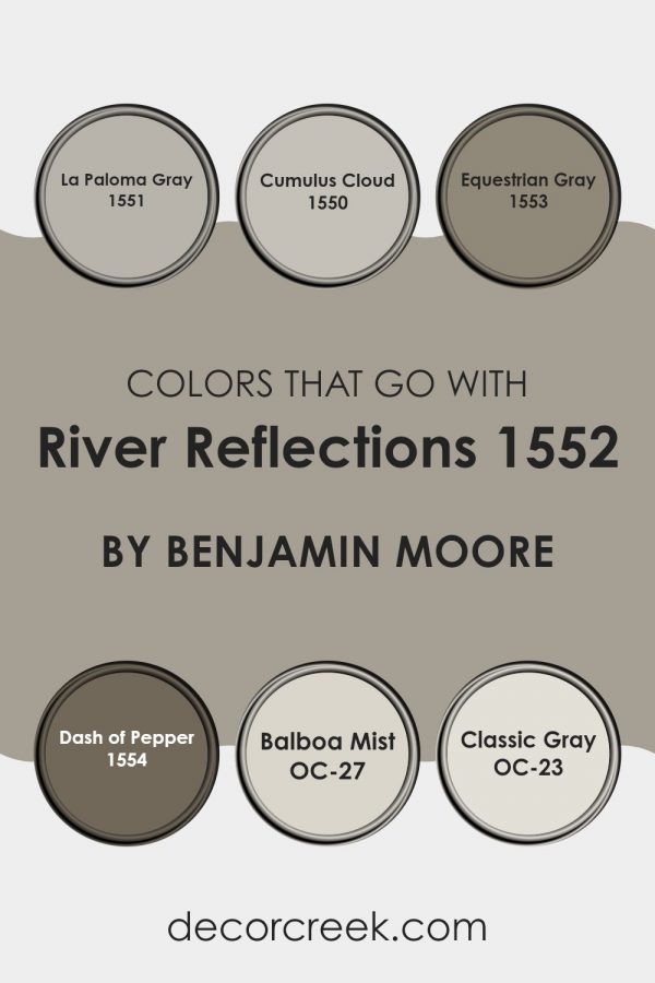 River Reflections 1552 Paint Color by Benjamin Moore - DecorCreek