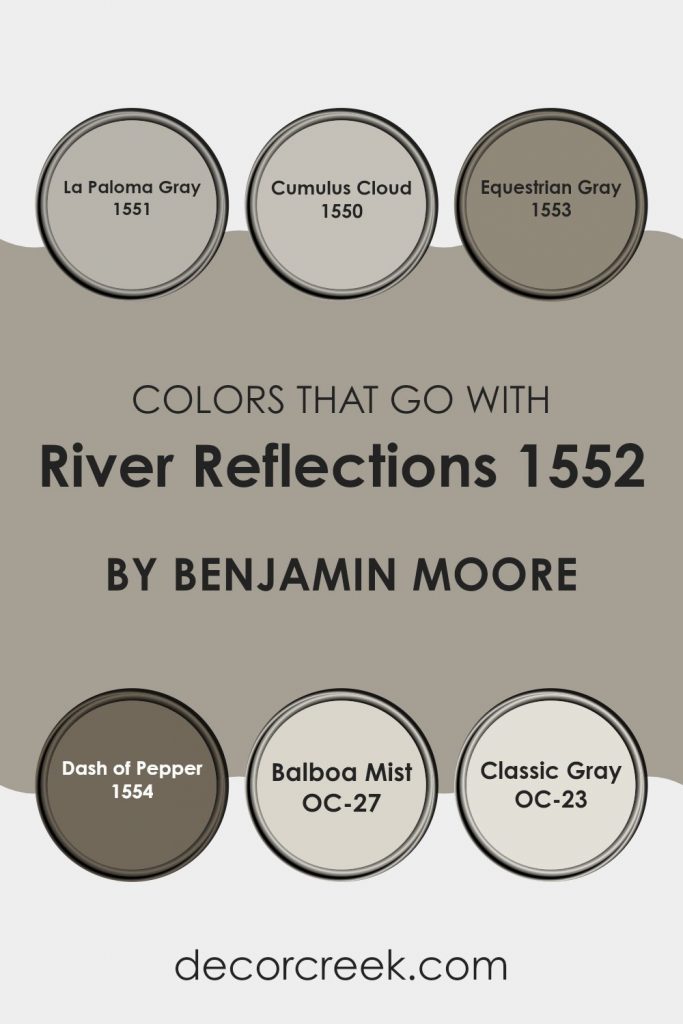 River Reflections 1552 Paint Color by Benjamin Moore - DecorCreek