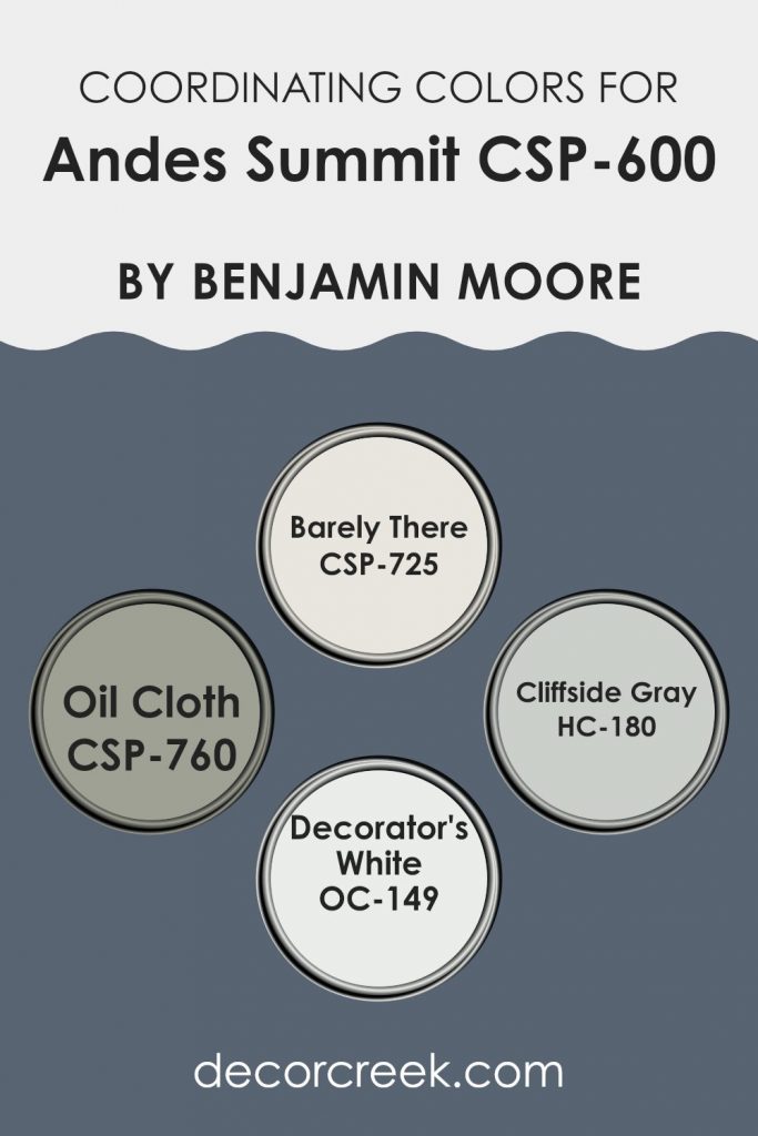Andes Summit CSP-600 Paint Color by Benjamin Moore - DecorCreek