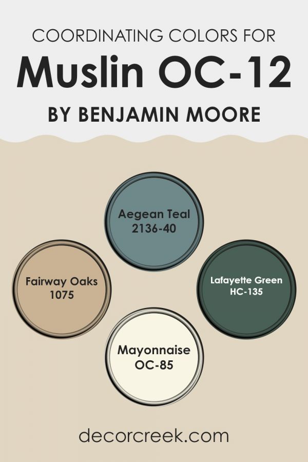 Muslin OC-12 Paint Color by Benjamin Moore - DecorCreek
