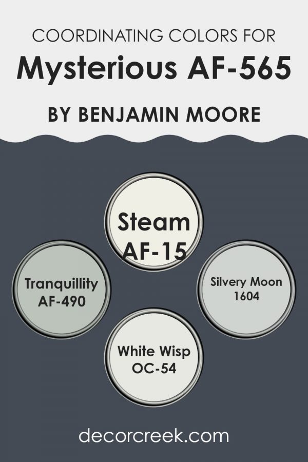 Mysterious AF-565 Paint Color by Benjamin Moore - DecorCreek