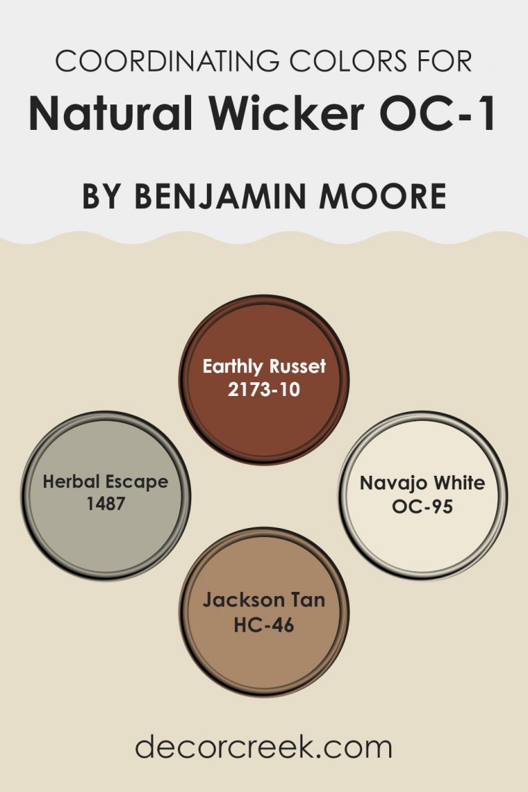 Natural Wicker OC-1 Paint Color by Benjamin Moore - DecorCreek