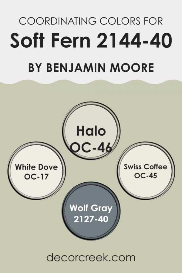 Soft Fern 2144-40 Paint Color by Benjamin Moore - DecorCreek