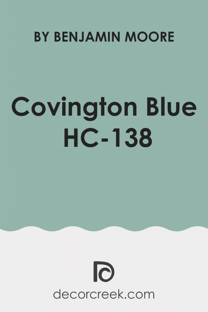 Covington Blue HC-138 Paint Color by Benjamin Moore - DecorCreek