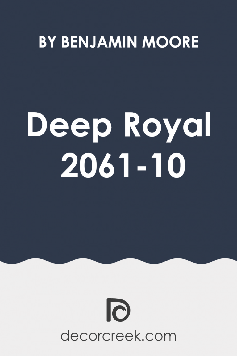 Deep Royal 2061-10 Paint Color by Benjamin Moore - DecorCreek