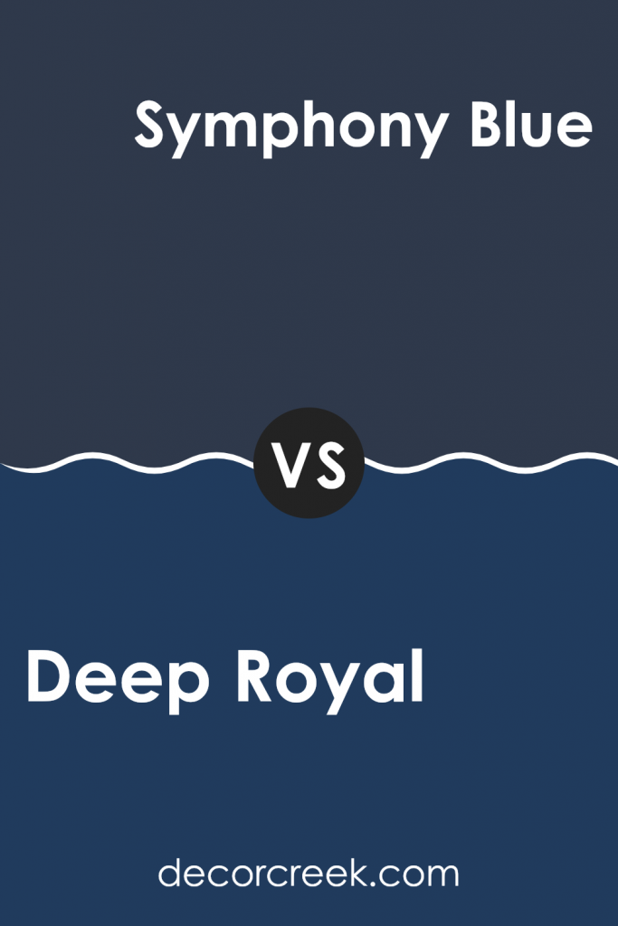 Deep Royal 2061-10 Paint Color by Benjamin Moore - DecorCreek