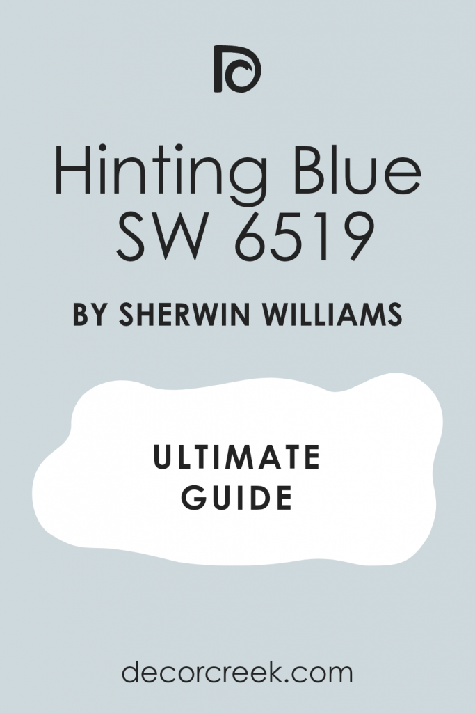 Hinting Blue SW 6519 Paint Color by Sherwin Williams - DecorCreek
