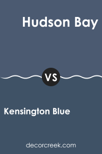 Kensington Blue 840 Paint Color by Benjamin Moore - DecorCreek
