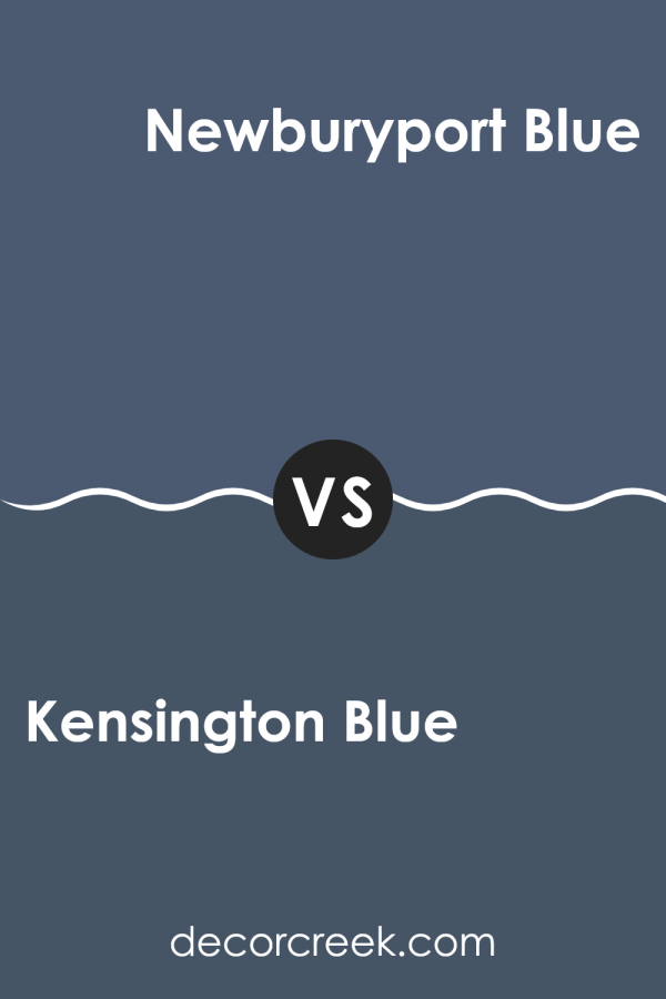 Kensington Blue 840 Paint Color by Benjamin Moore - DecorCreek